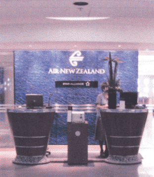 Air New Zealand Reception Desk - Edward Prince